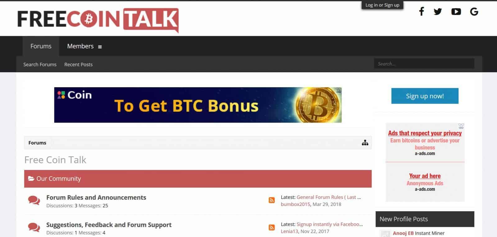 List of Top Bitcoin / Cryptocurrency Forums Across the World | Cryptoverze