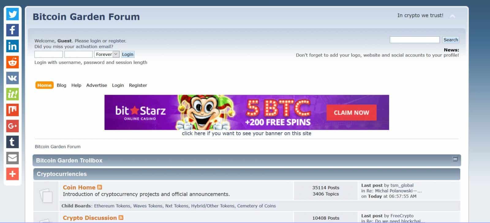 List of Top Bitcoin / Cryptocurrency Forums Across the World | Cryptoverze